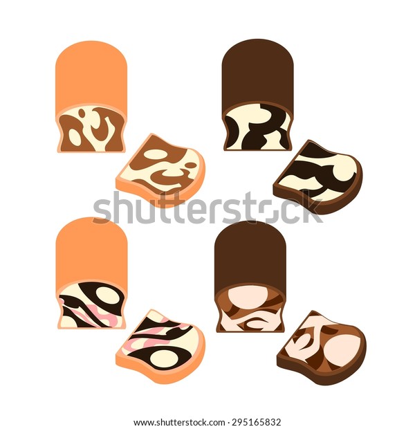 Marble Cake Stock Vector (Royalty Free) 295165832 | Shutterstock