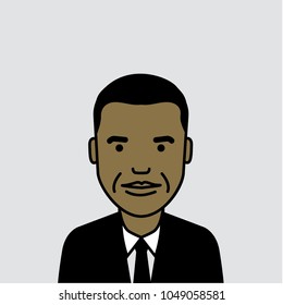 356 Obama icon Images, Stock Photos & Vectors | Shutterstock