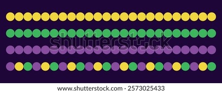 Mardi Gras Beads Clipart | Free download on ClipArtMag
