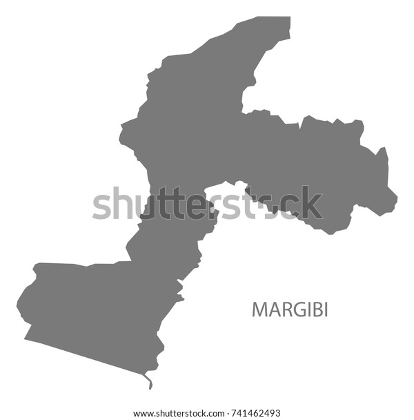 Margibi County Map Liberia Grey Illustration Stock Vector (Royalty Free ...