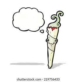 Marijuana Joint Cartoon Stock Vector (Royalty Free) 219756433 ...