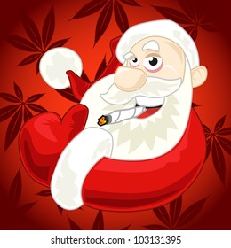154 Pot smoking santa Images, Stock Photos & Vectors | Shutterstock