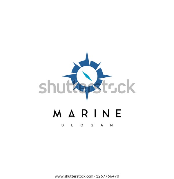 Marine Logo Design Inspiration Stock Vector (Royalty Free) 1267766470