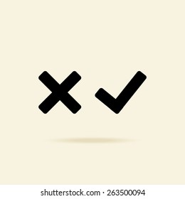 Mark Icon Stock Vector (Royalty Free) 263500094 | Shutterstock