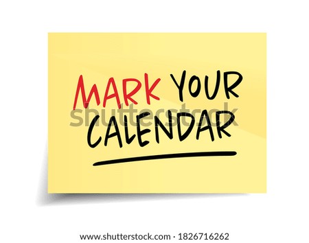 Mark Your Calendar Clipart | Free download on ClipArtMag