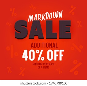 Big Sale Banner Template Design Stock Vector (Royalty Free) 406050931 ...