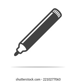 Marker Pen Icon Transparent Vector Isolated Stock Vector (Royalty Free ...