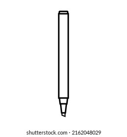 Marker Pen Outline Illustration Vector Isolatedmarker Stock Vector ...