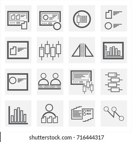 Market Analysis Icons Stock Vector (Royalty Free) 716444317 | Shutterstock
