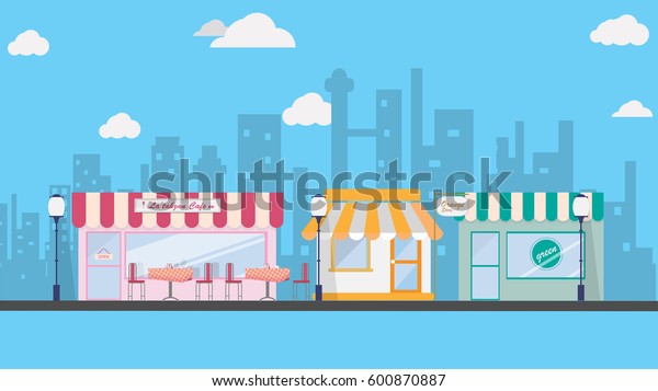 Market Background Design