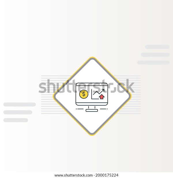 Market Information Icon Vector Design Stock Vector (Royalty Free ...