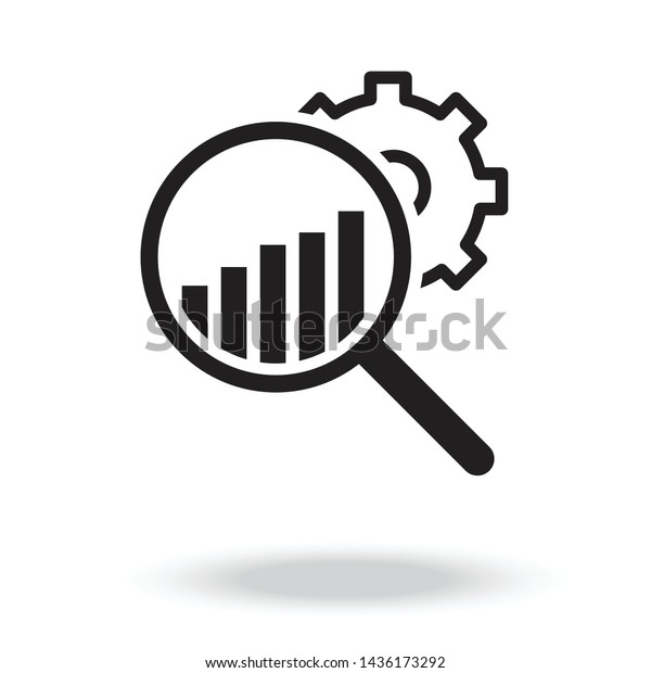 Market Research Icon Vectoranalysis Iconresearch Icon Stock Vector ...
