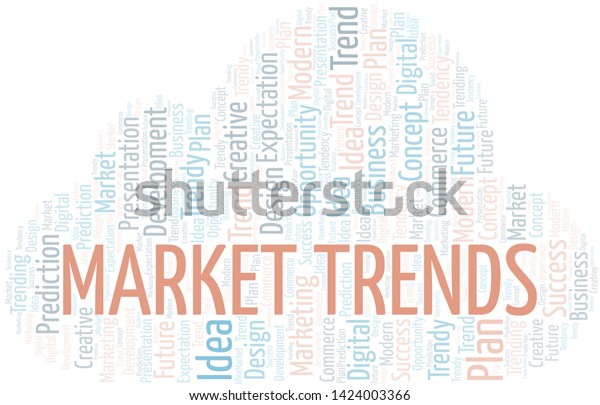 Market Trends Word Cloud Wordcloud Made Stock Vector (Royalty Free ...