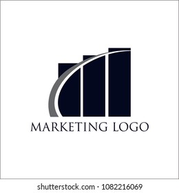 Marketing Arrow Logo Template Stock Vector (Royalty Free) 1082216069 ...