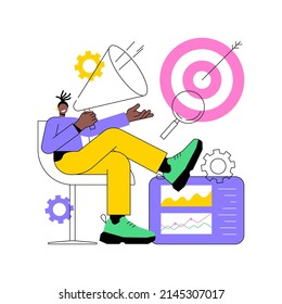 Marketing Campaign Abstract Concept Vector Illustration Stock Vector ...