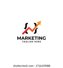 Marketing Logo Icon Vector Isolated Stock Vector (Royalty Free) 1716159088 | Shutterstock