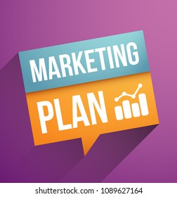 Marketing Plan Graphic Stock Vector (Royalty Free) 1089627164 ...