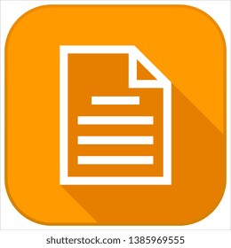 Marking Paper Icon Vector Illustration Stock Vector (Royalty Free ...