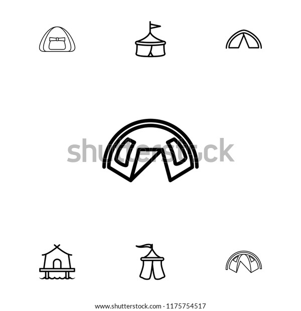 Marquee Icon Collection 7 Marquee Outline Stock Vector (Royalty Free ...
