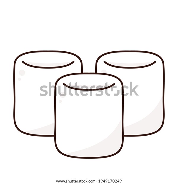 Marshmallow Vector Wallpaper Symbol Sign Logo: เวกเตอร์สต็อก (ปลอดค่า ...