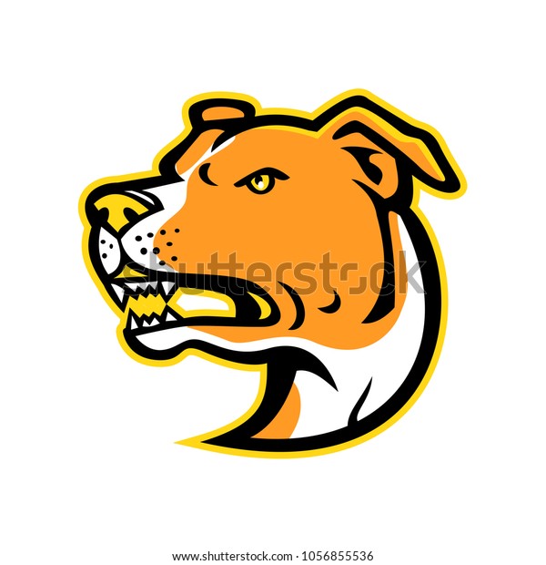 Mascot Icon Illustration Head Angry American Stock Vector (Royalty Free ...