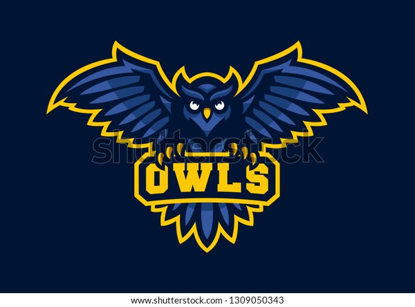Mascot Logo Owls Stock Vector (Royalty Free) 1309050343 | Shutterstock