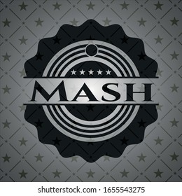 Mash Black Emblem Vector Illustration Detailed Stock Vector (Royalty ...