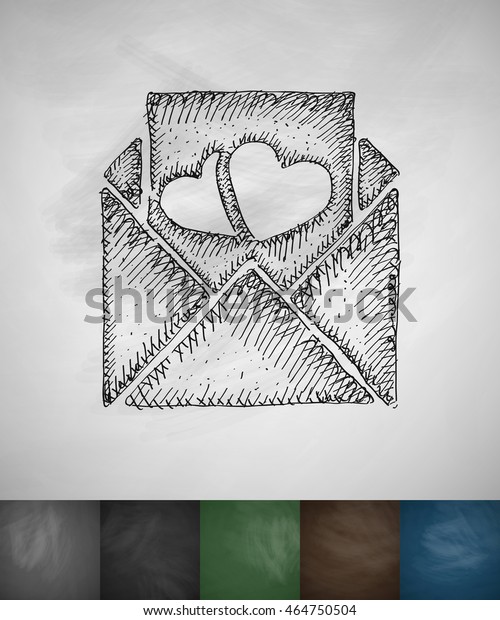 Mash Note Icon Hand Drawn Vector Stock Vector (Royalty Free) 464750504 ...