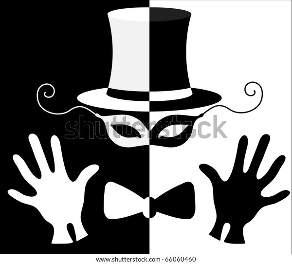 Mask Magician Stock Vector (Royalty Free) 66060460