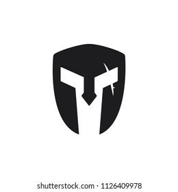 Mask Vector Icon Warrior Mask Vector Stock Vector (Royalty Free ...
