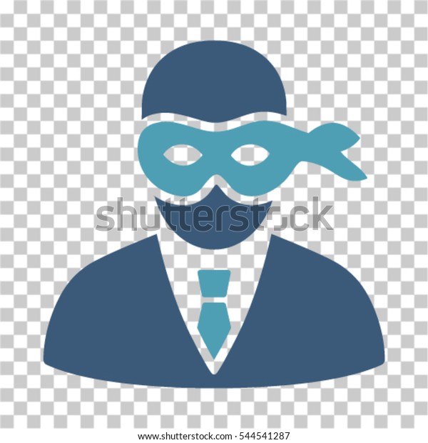 Masked Thief Icon Vector Pictogram Style: vector de stock (libre de ...