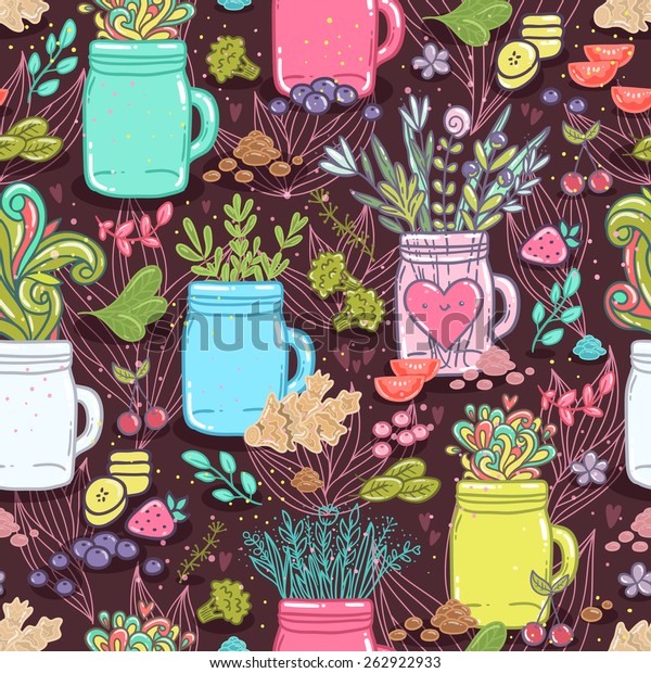 1,587 Mason Jars Pattern Images, Stock Photos & Vectors | Shutterstock