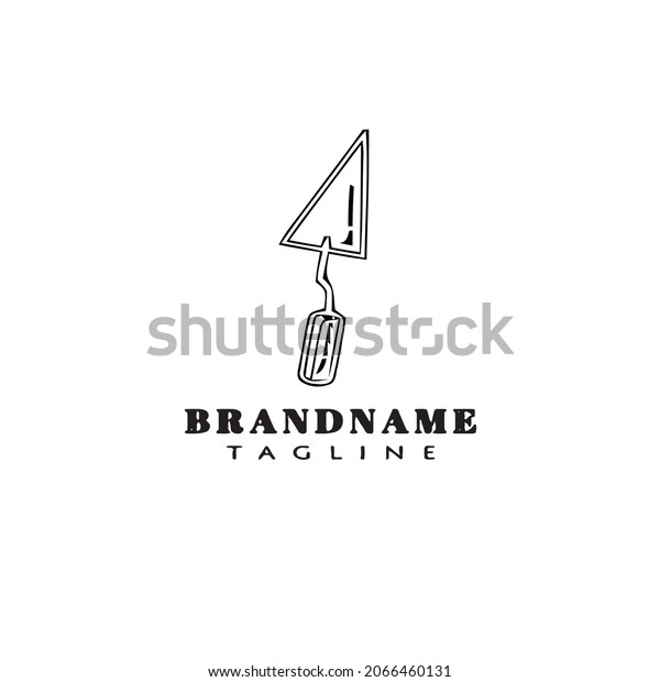 Masonry Tool Logo Cartoon Icon Design Stock Vector (Royalty Free ...