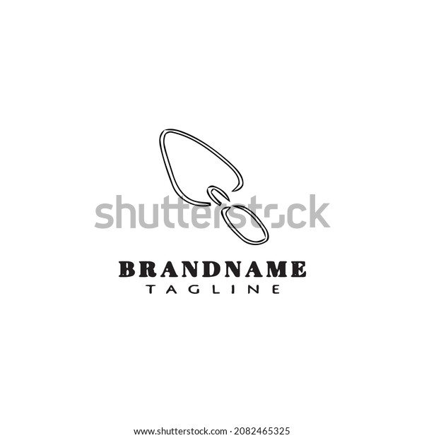 Masonry Tool Logo Cartoon Icon Design Stock Vector (Royalty Free ...