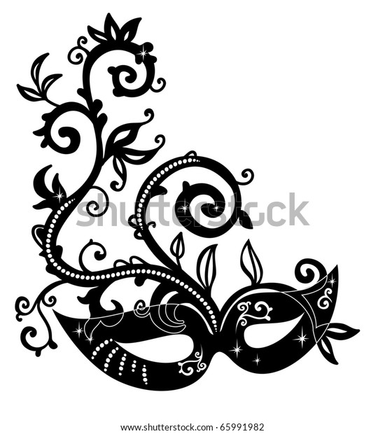 Masquerade Mask Stock Vector (Royalty Free) 65991982