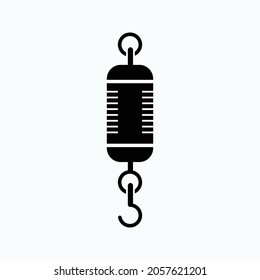 Mass Icon Scales Symbol Vector Stock Vector (Royalty Free) 2057621201 ...