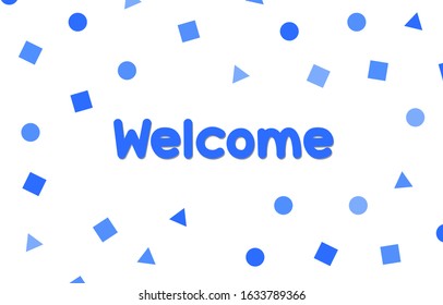 Massage Welcome Shape Around Vector Text Stock Vector (Royalty Free ...