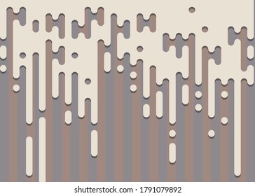 Material Design Abstract Rounded Color Lines Stock Vector (Royalty Free ...