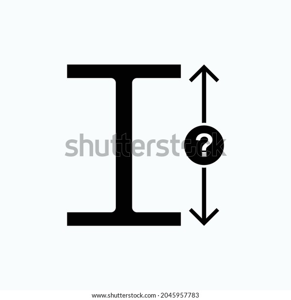 Icône Épaisseur du matériau. Symbole de : image vectorielle de stock ...