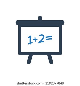 Math Class Icon Stock Vector (Royalty Free) 1197831094 | Shutterstock