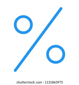 Math Percentage Symbol Stock Vector (Royalty Free) 1131863975 ...