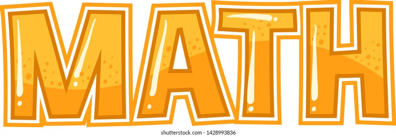 Math Sign Banner Illustration Stock Vector (Royalty Free) 1428993836 ...
