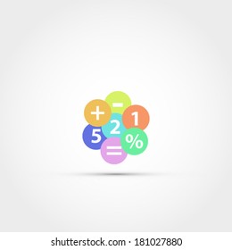 Math Signs Numbers Icon Stock Vector (Royalty Free) 181027880 ...