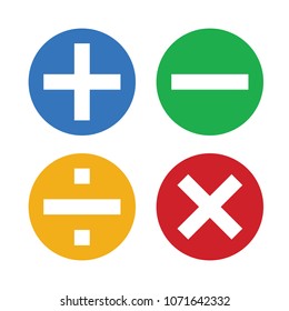 Math Symbols Math Icons Stock Vector (Royalty Free) 1071642332 ...