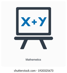 Mathematics Education Icon Concept Stock Vector (Royalty Free ...