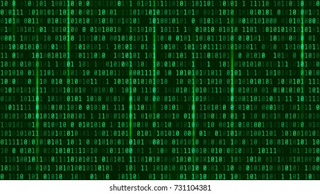 Matrix Background Green Symbols Format 169 Stock Vector (Royalty Free ...