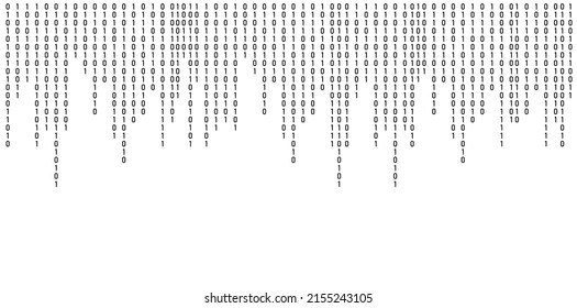 Matrix Technology Background Cyber Security Binary Stock Vector ...