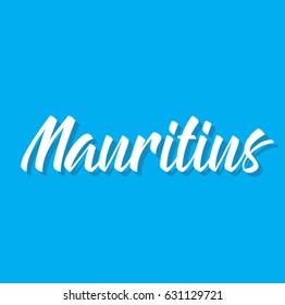 Matthew Text Design Vector Calligraphy Typography Stock Vector (Royalty ...