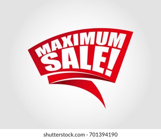Random Sale Labels Banners Stock Vector (Royalty Free) 703037635 ...