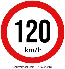 2,649 120 speed sign Images, Stock Photos & Vectors | Shutterstock